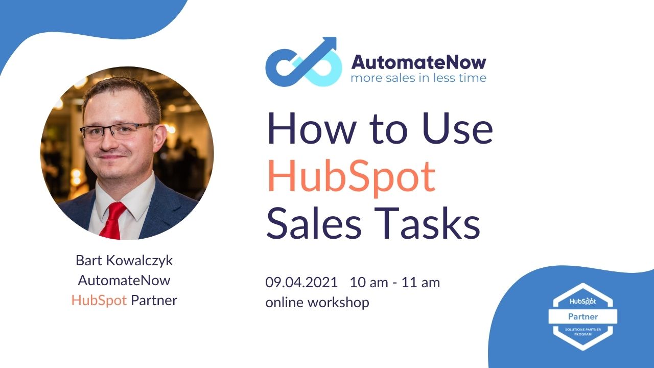 How to use HubSpot Sales Tasks | AutomateNow